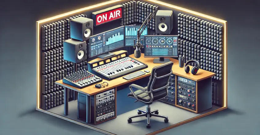Peralatan Wajib di Ruang Studio Radio Streaming | ArenaStreaming ...